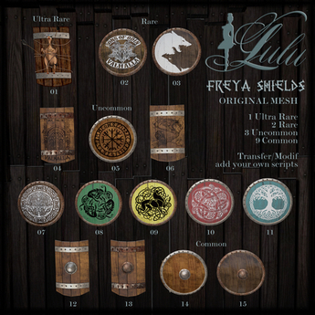 Second Life Marketplace - *LuLu* FreyaShield_04_UNCOMMON